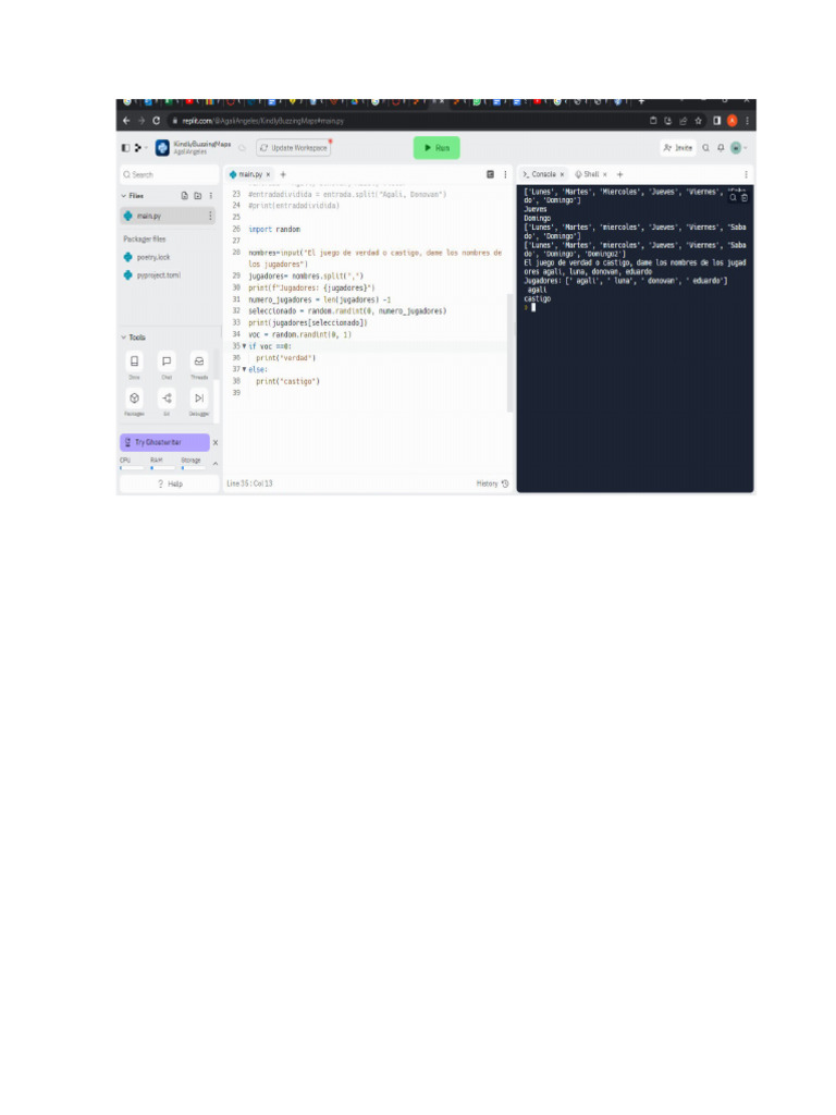 Aleatoriedad y Principios de Listas en Python | PDF