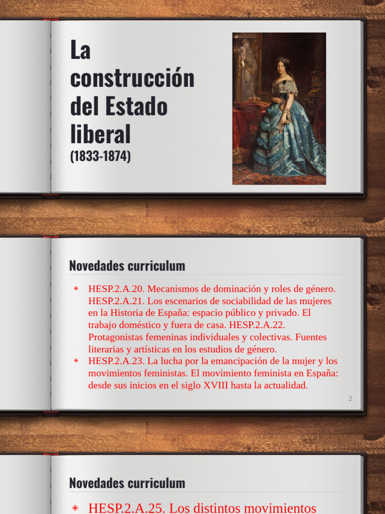 Tema 5 - La Construcción Del Estado Liberal - 1833-1874 | PDF | España | Política de españa