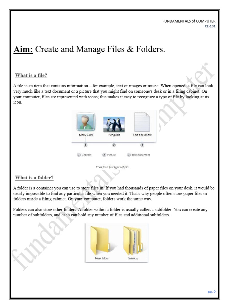 Pract 1 | PDF | Computer File | Directory (Computing)
