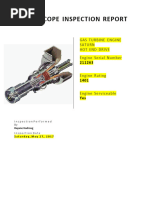 Borescope Sample Report PDF | PDF | Gear | Turbine
