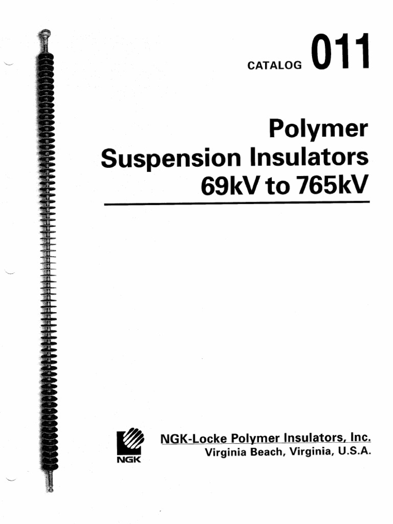 NGK Locke Insulator Poly Suspension | PDF