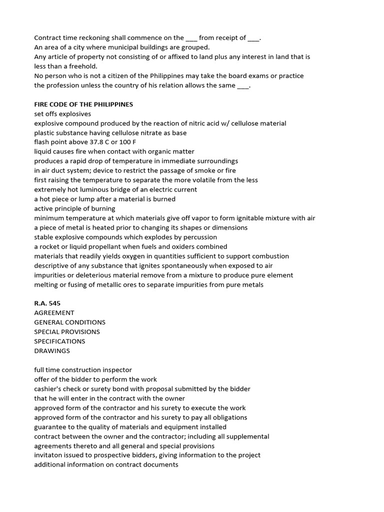 Format For Building Permit 5 | PDF | Stairs | Fires