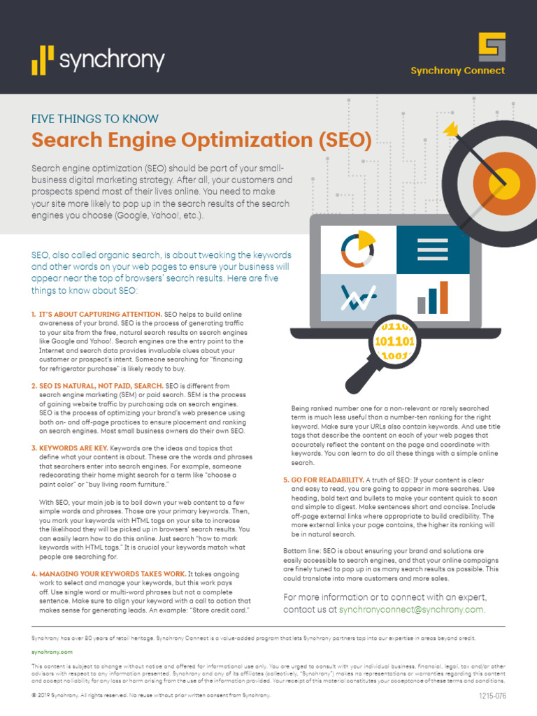 Search Engine Optimization PDF | PDF | Search Engine Optimization | Search Engine Marketing