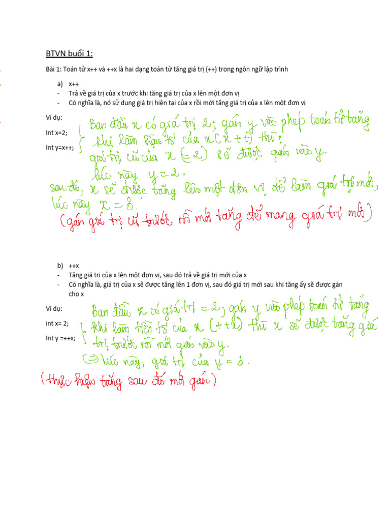 (ĐTN) BTVN Bu I 1 | PDF