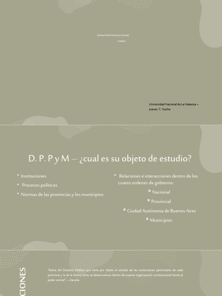 Fuentes - DPPM - UNLaM | PDF | Constitución | Derechos humanos