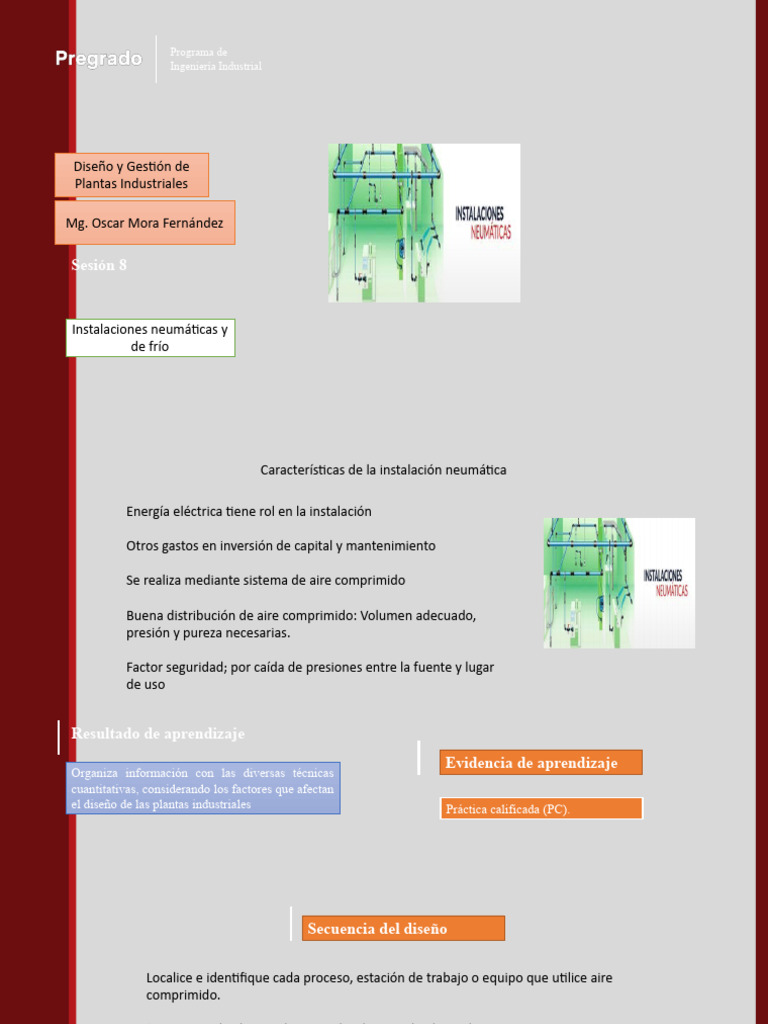 Sesión8 Instalaciones Neumáticas Frío | Descargar gratis PDF | Refrigeración | Ingeniería Química