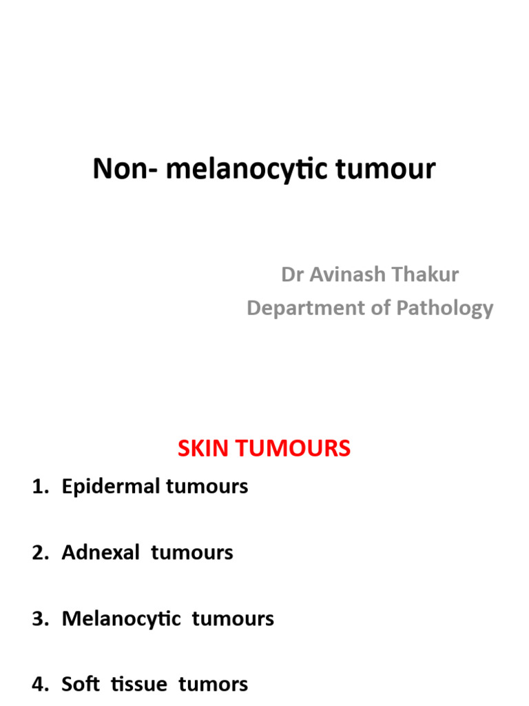 Skin Tumors | PDF | Skin Cancer | Neoplasms