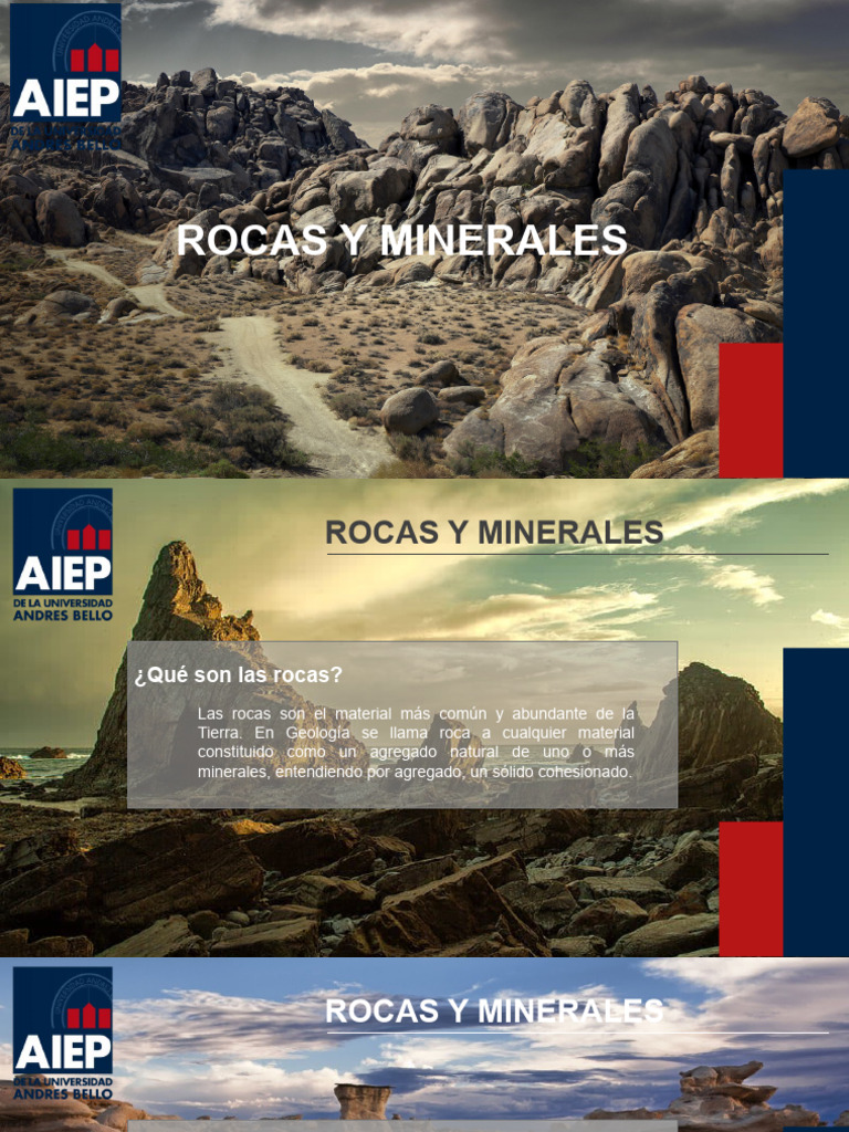 Clasificación y propiedades de rocas y minerales | PDF | Minerales ...