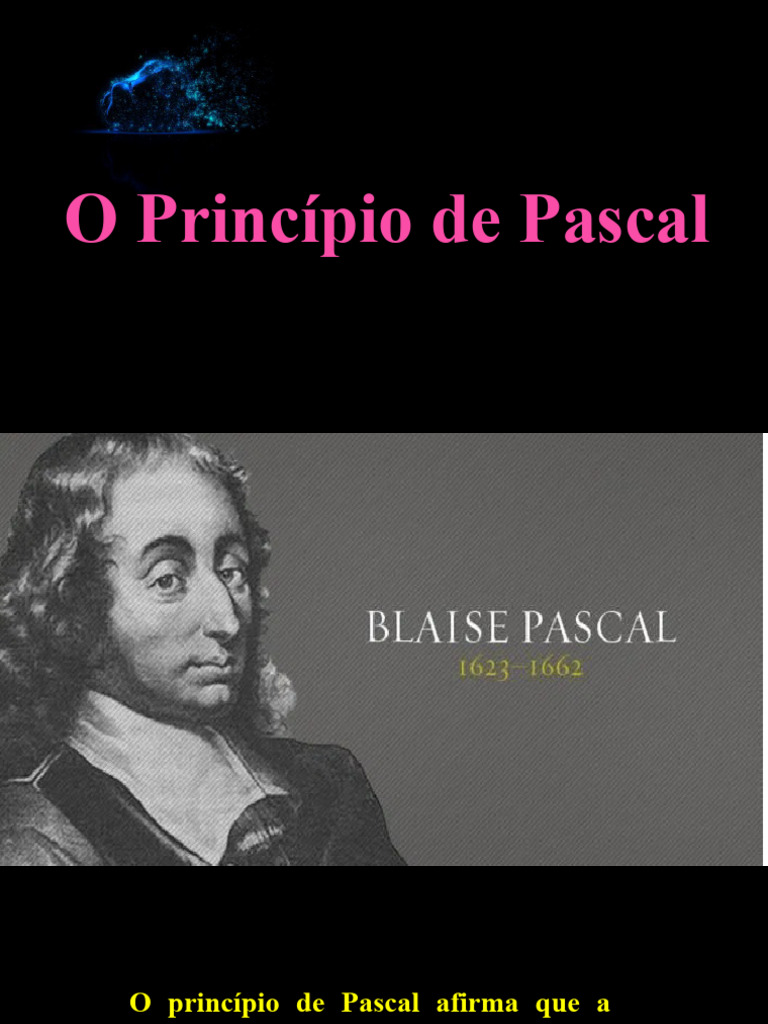 Princípio de Pascal | PDF
