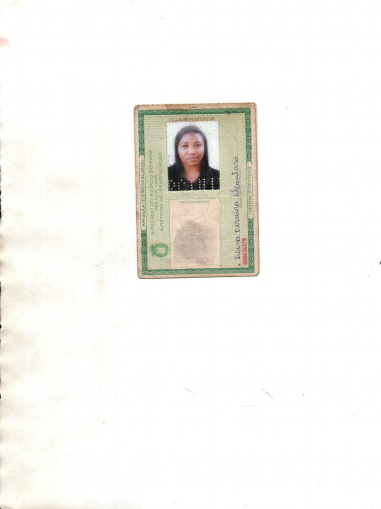 RG Ivana Ferreira Alcantara | PDF