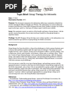 Group Counseling Final Project Proposal | PDF | Cognitive Behavioral ...