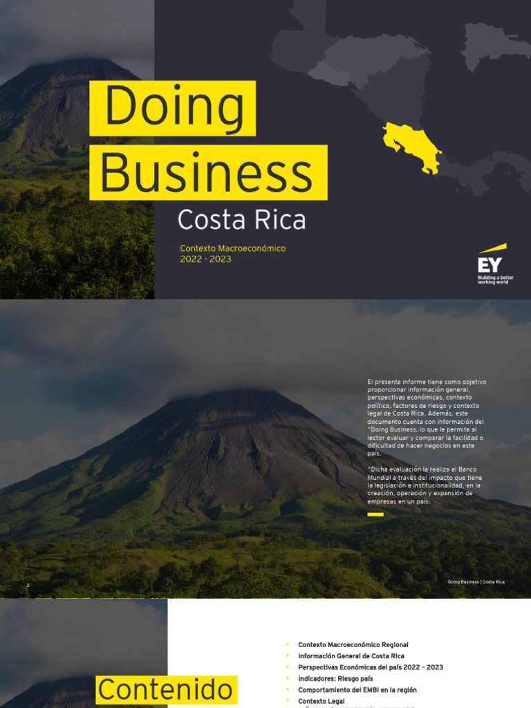 Ey Costa Rica Doing Business 2022 2023 | PDF | aduana | Business