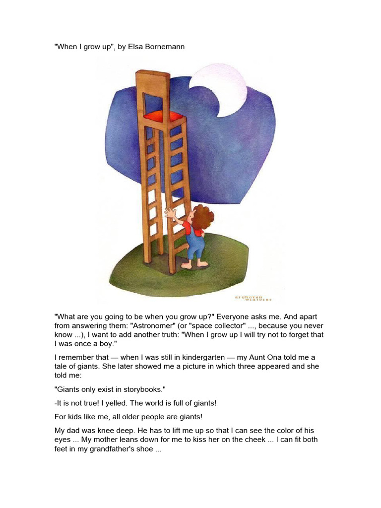 When I Grow Up | PDF