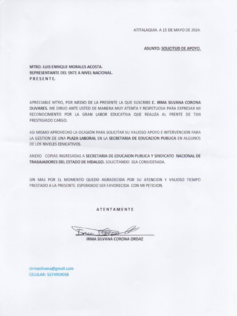 Solicitud de Apollo | PDF