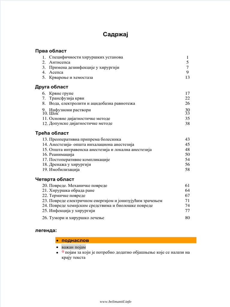 Dokumen.tips Hirurgija Nova Skripta | PDF