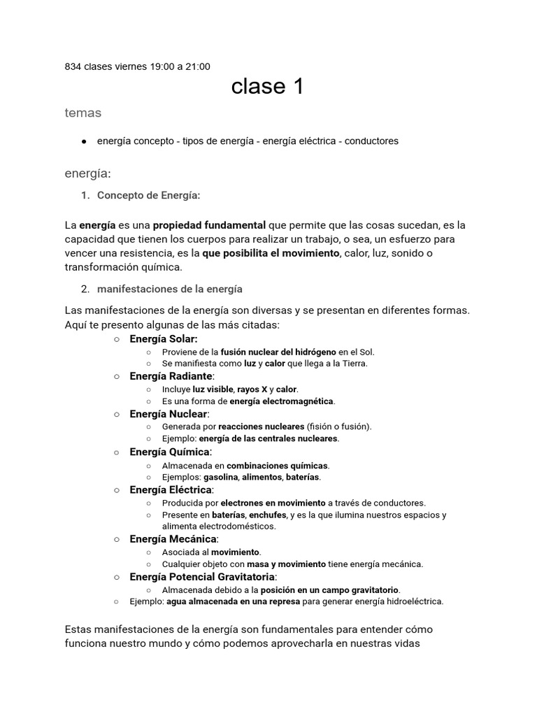 Clases 1, 2 y 3 - UNIDAD 1 | PDF | Ingenieria Eléctrica | voltaje