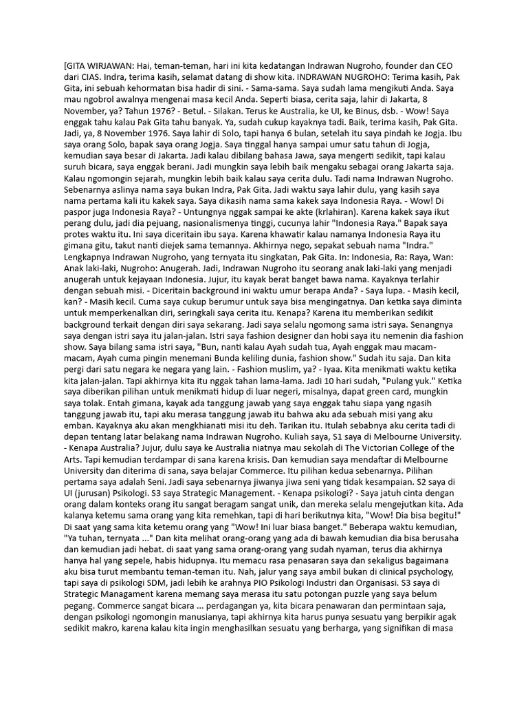 Mimpi Mancing Ikan Arwana | PDF | Perjalanan