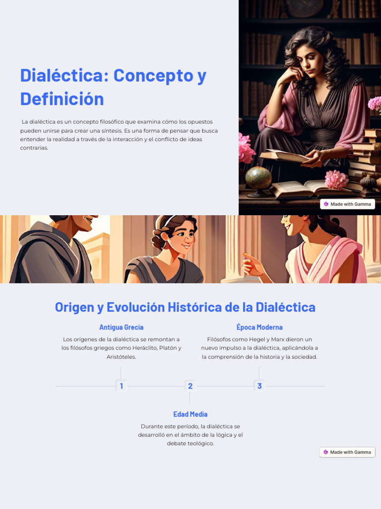Dialectica Concepto y Definicion | PDF | Dialéctico | Educación en ...