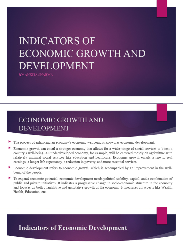 Economic Indicators | PDF | Gross Domestic Product | Quality Of Life