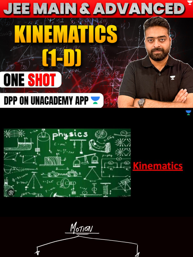 Kinematics Jee Notes | PDF