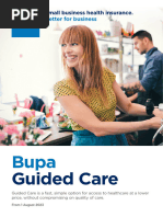 Bupa Select Complete Policy Overview | PDF | Patient | Health Care