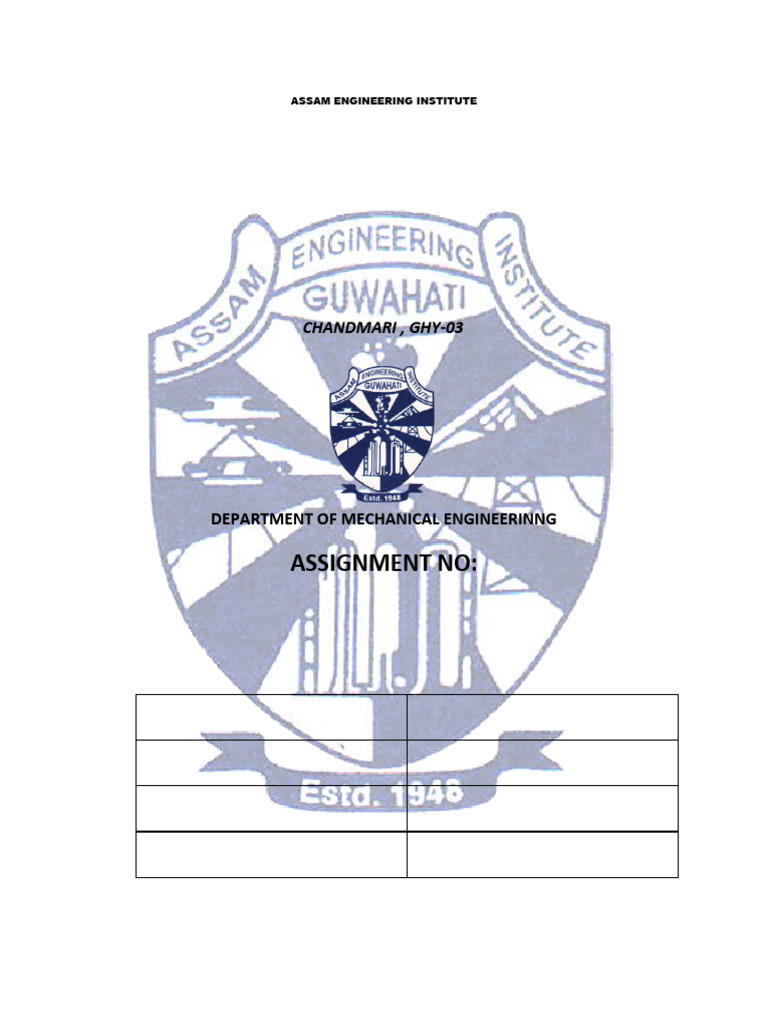 Mechanical Engineering Assignment Questions | PDF | Gear | Belt ...