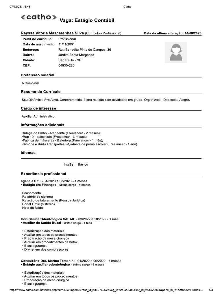 Rayssa Vitoria | PDF