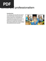 Ethics and Professionalism Grade 12 Notes | PDF | Taxes | Employment