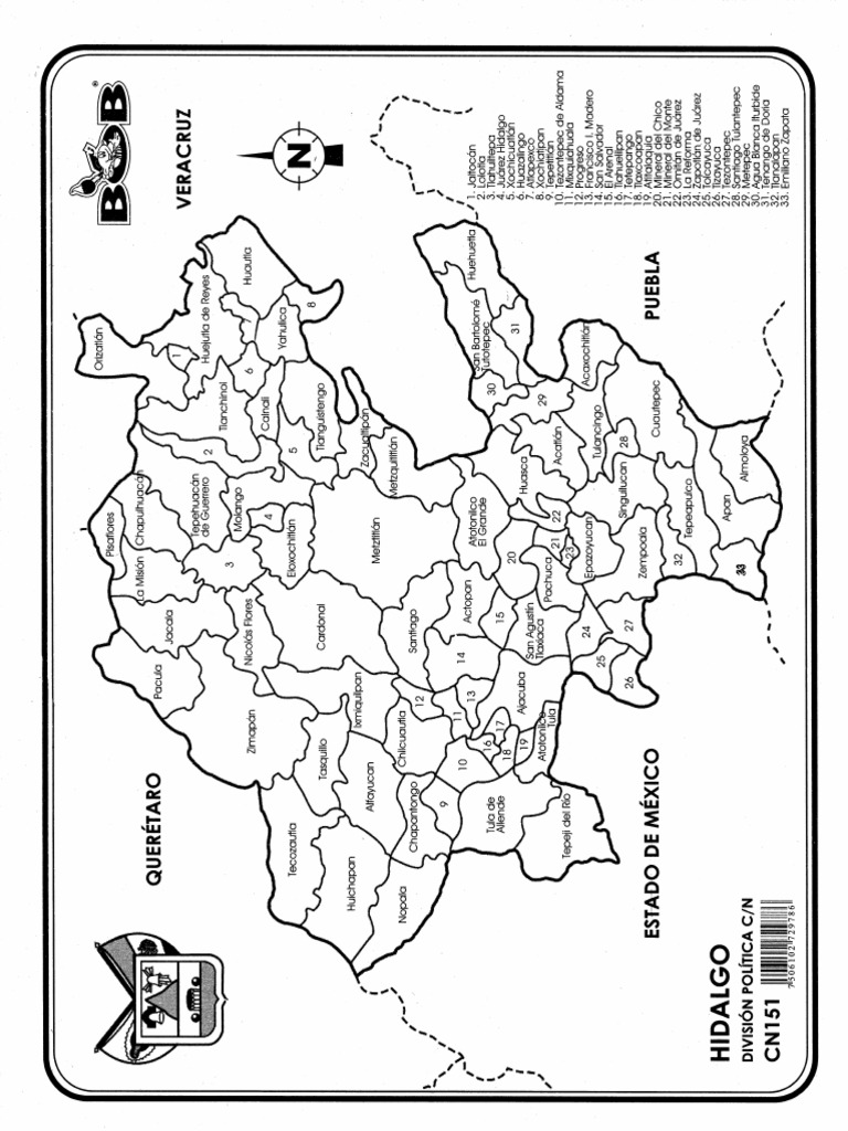 Mapa de Hidalgo | PDF