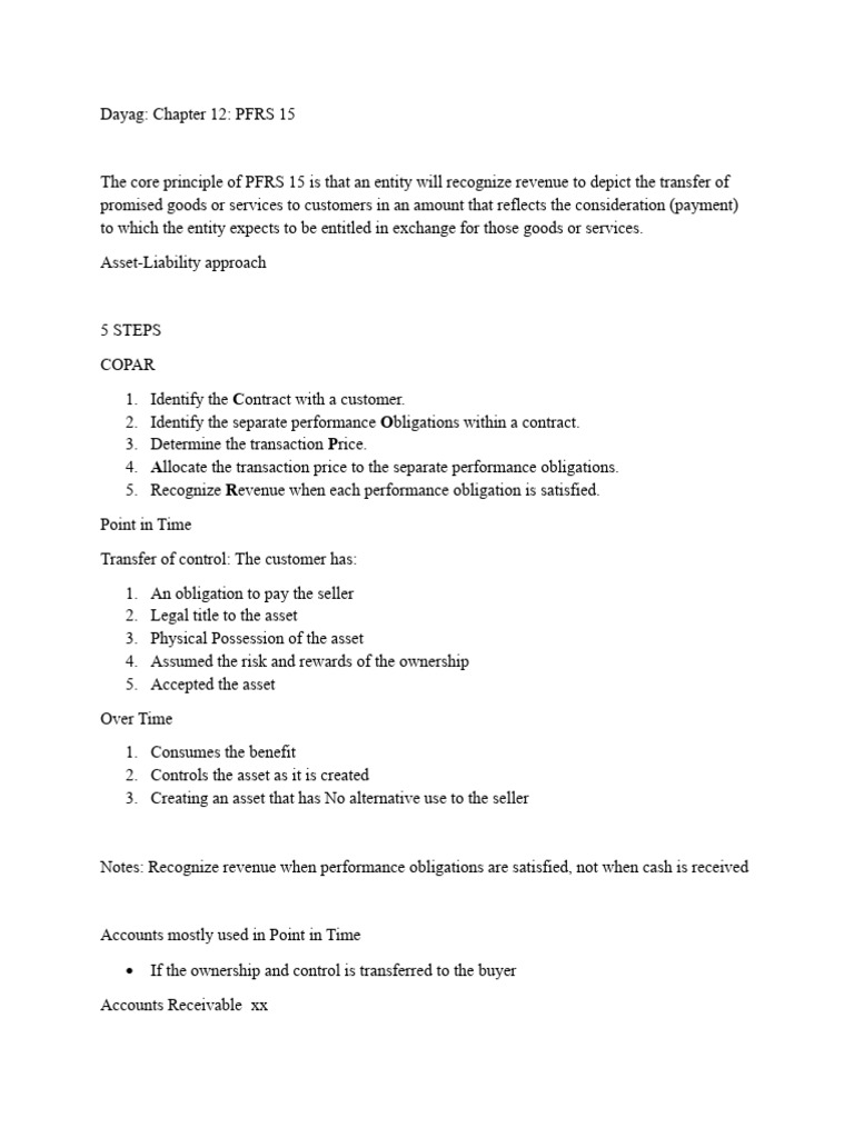 Pfrs 15 - Dayag | PDF