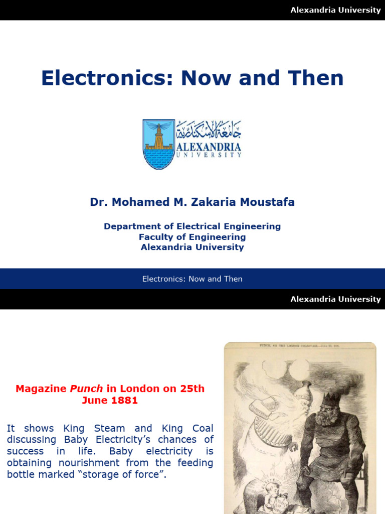 Electronics - Now and Then | PDF | Integrated Circuit | Electronics