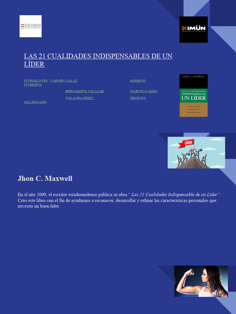 LAS 21 CUALIDADES INDISPENSABLES DE UN LIDER | PDF | Liderazgo