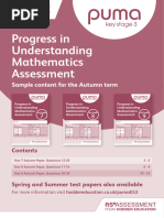 Pearson Year 6 Question Paper For Term End | PDF | Pie Chart | Mathematics
