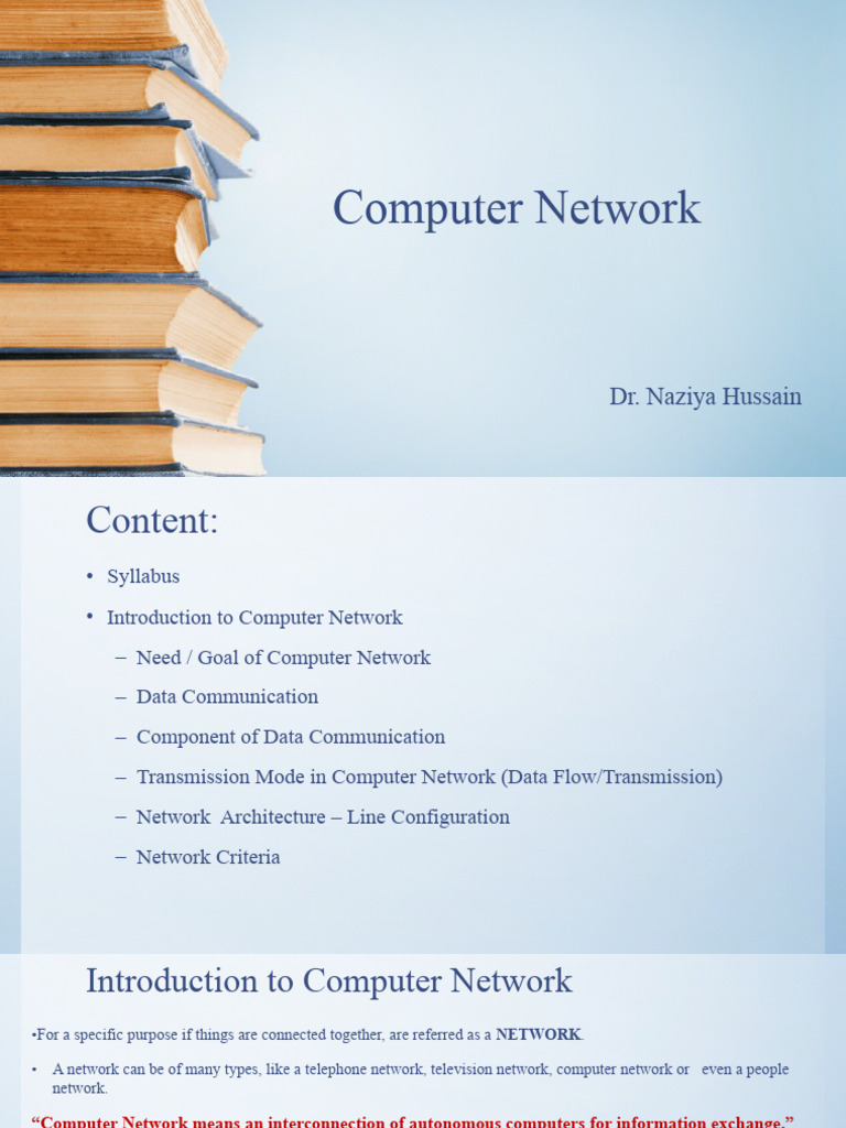 Computer Network - Introduction | PDF | Computer Network | Network Topology