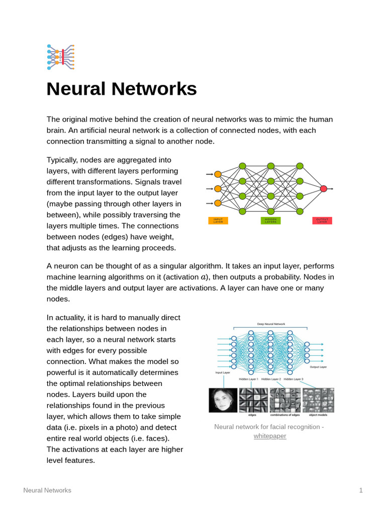 Neural Networks | PDF | Artificial Neural Network | Statistical ...