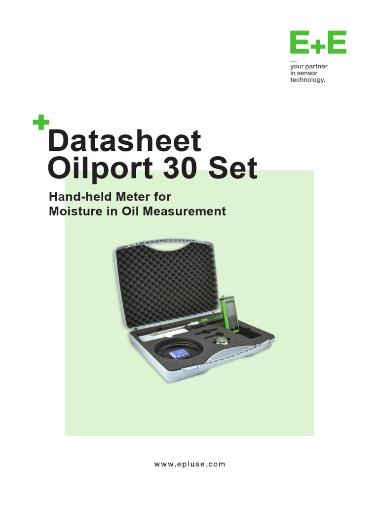 datasheet_Oilport30 | PDF | Calibration | Touchscreen