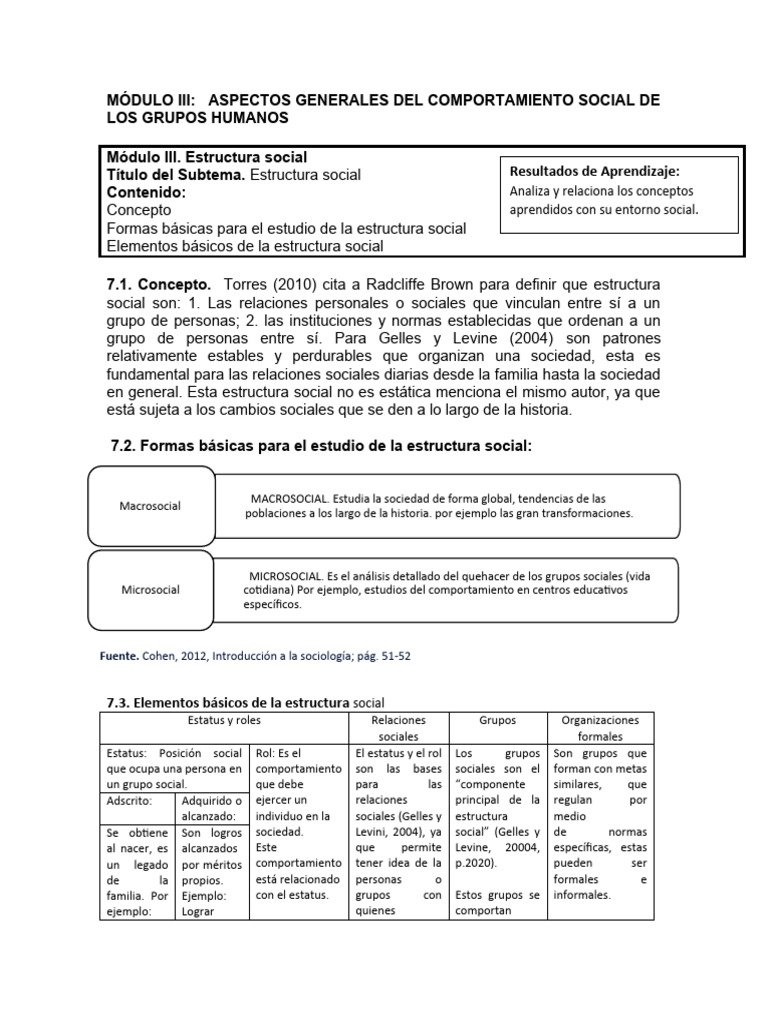 Actividad 3 Estructura Social Y Movilidad Social Eliceth Rodriguez