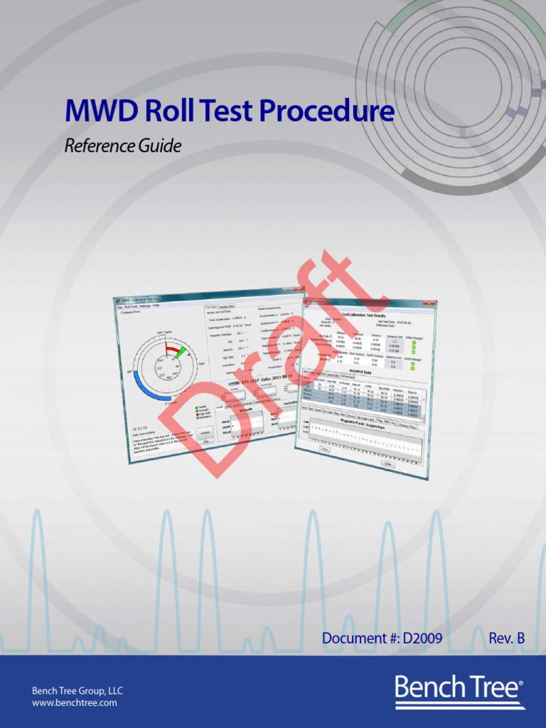 D2009 B (Draft) MWD Roll Test (Reference Guide) | PDF | Compass ...