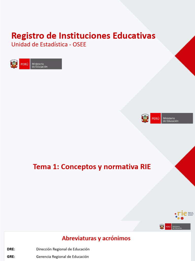 anexo-02-conceptos_y_normativa_rie | Descargar gratis PDF | Educación Secundaria | Juventud