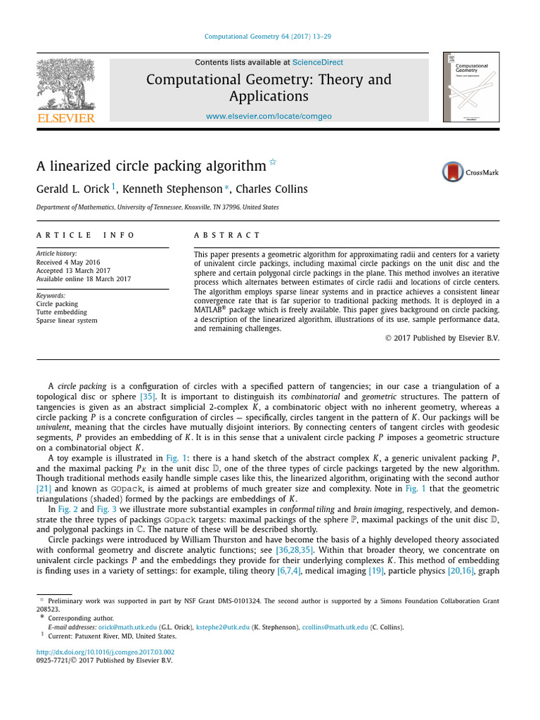 A Linearized Circle Dot Plus | PDF | Hyperbolic Geometry | Rectangle