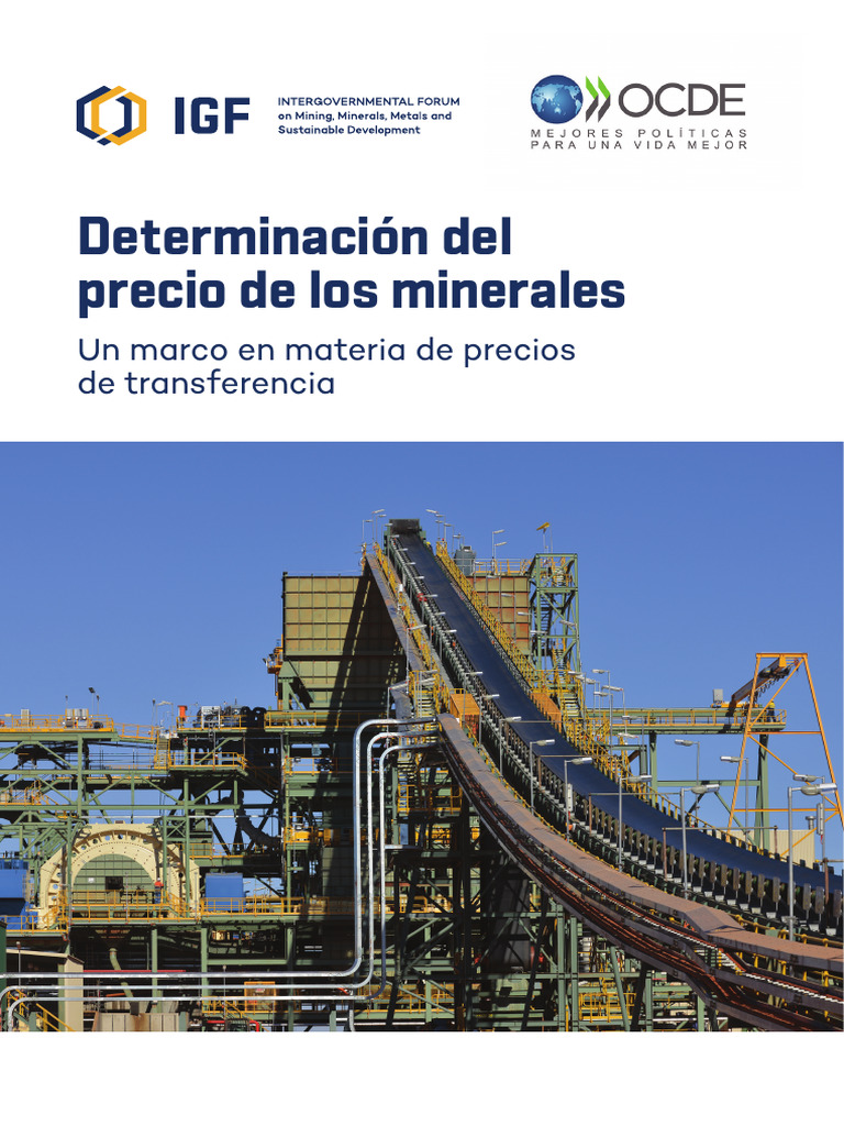 Determining the Price of Minerals Framework Es | Descargar gratis PDF | Minería | Mineral