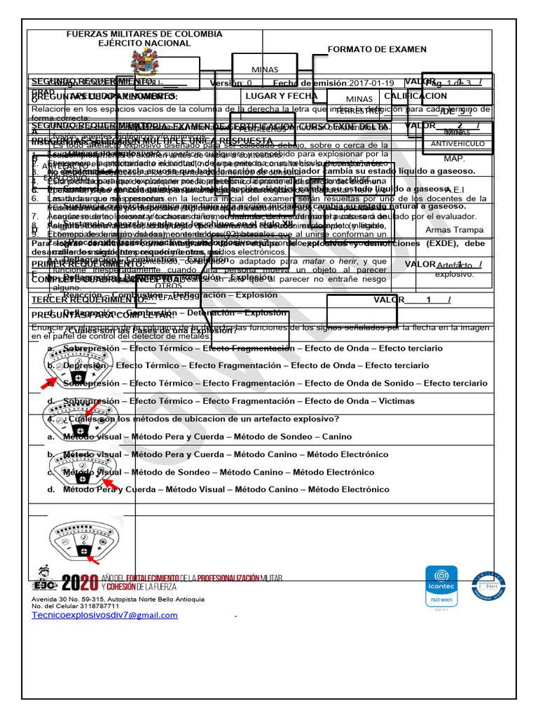 Banco de Preguntas Curso Exde Delta - Rpta | PDF | Ciencias fisicas