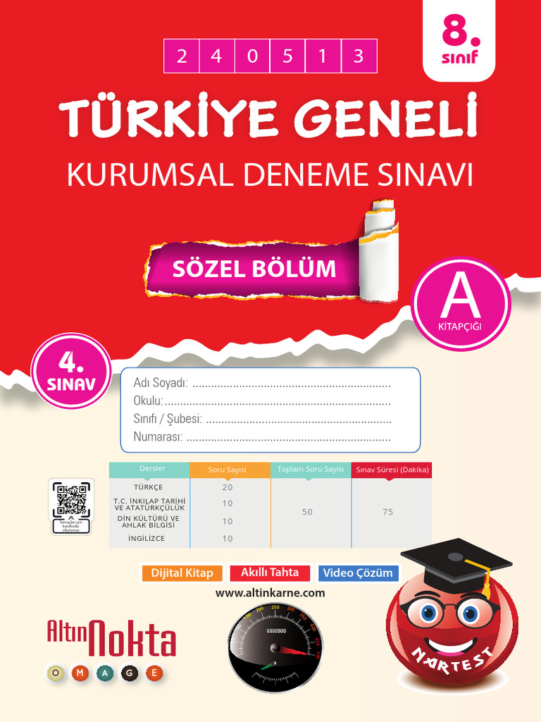 2023 2024 Nartest 8 SF 4 Kurumsal A Tumu | PDF