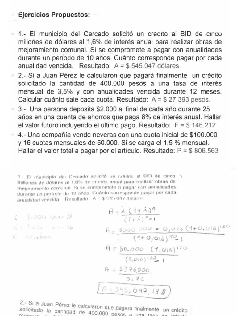 Practica #5 Mate Fin | PDF