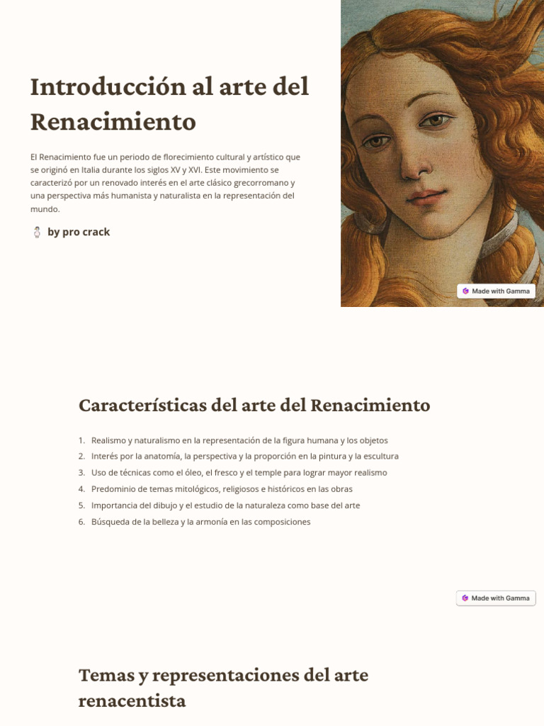 Introduccion-al-arte-del-Renacimiento | PDF | Renacimiento | Pinturas