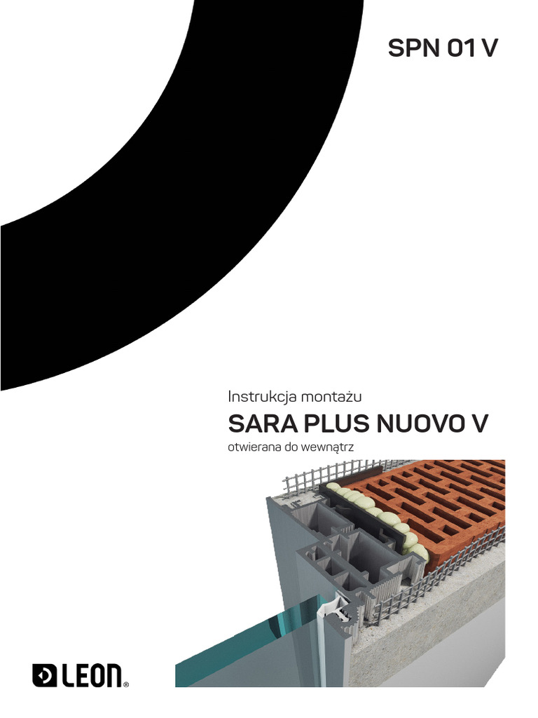 Instrukcja Sara Plus Nuovo SPN 01V - Wewnętrzna | PDF