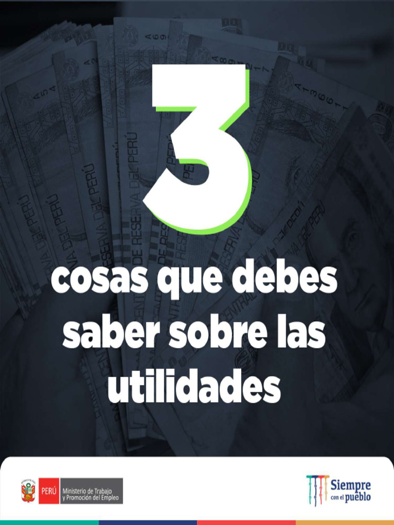 Lo Que Debes Saber Sobre Las Utilidades | PDF
