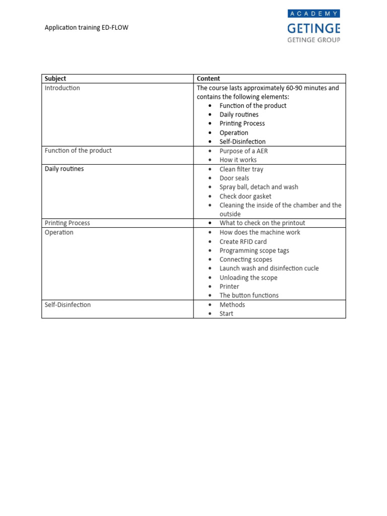 Application Trainer Instructions EDFLOW | PDF | Computers