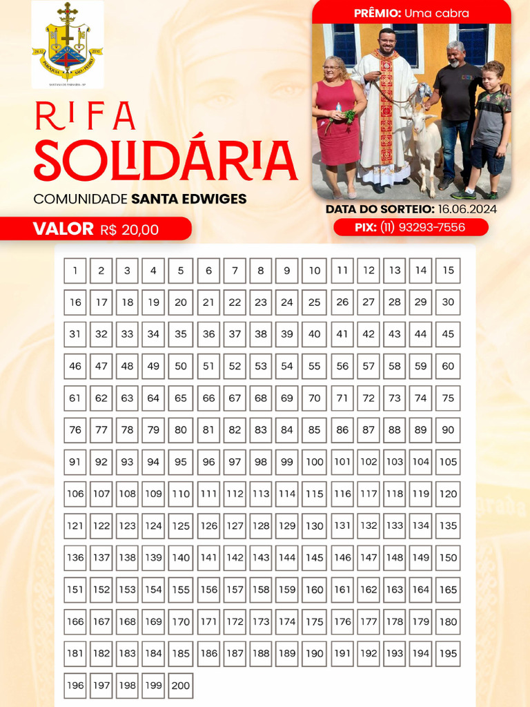 Rifa Solidária - Completo | PDF
