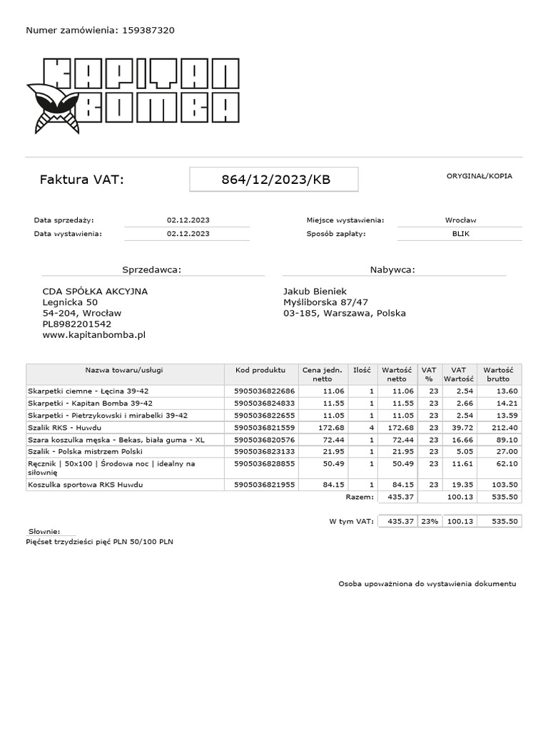 Faktura-864 12 2023 KB | PDF